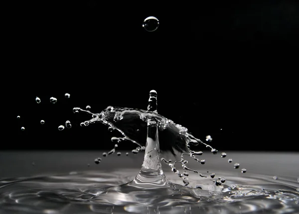 Water Drop Black Background Stock Photo by ©Wirestock 563680718