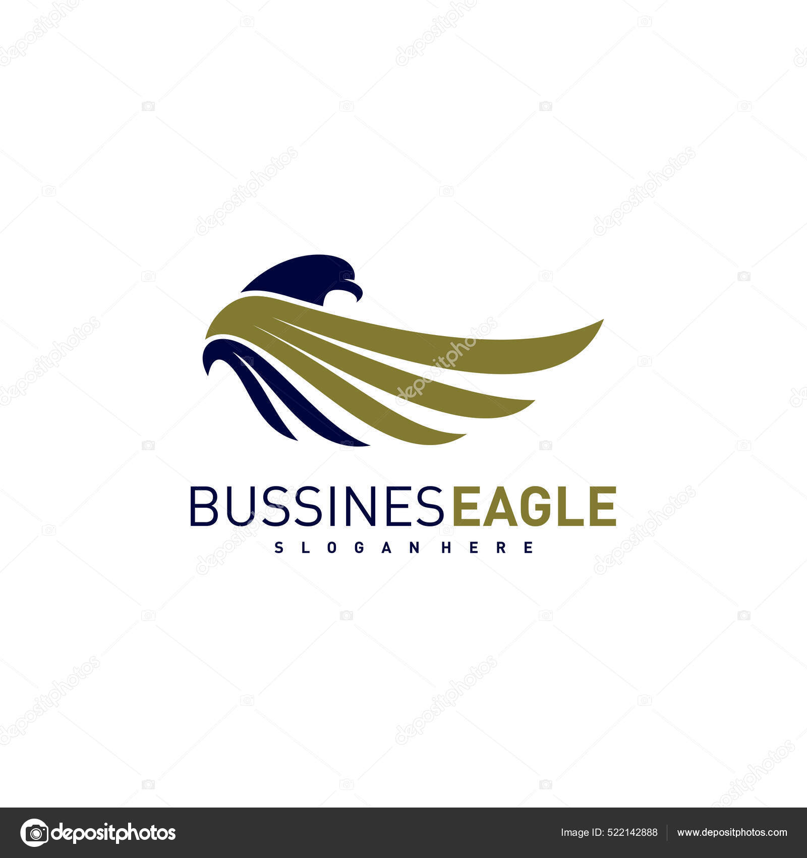 Eagle Logo Vector Creative Eagle Logo Design Template Icon Symbol Stock ...