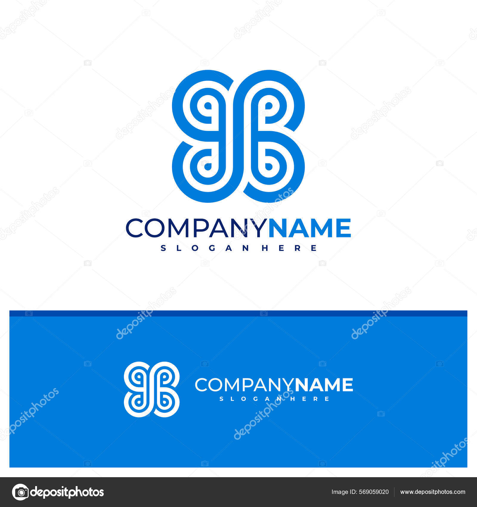 Letter Logo Design Vector Creative Logo Concepts Template Illustration ...