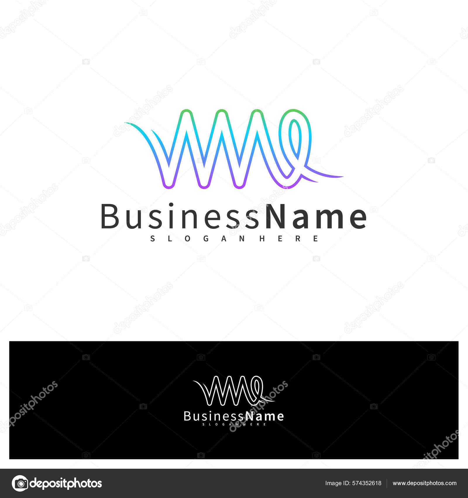 Letter Wme Logo Design Vector Template Initial Wme Logo Concepts Stock ...
