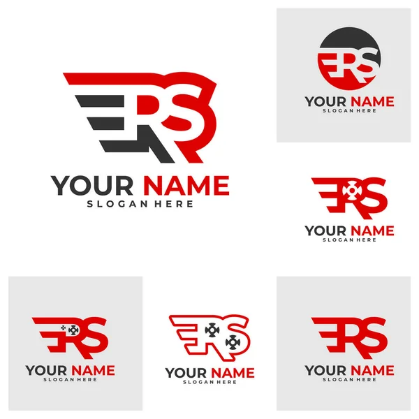 Lettera sr logo Vector Art Stock Images | Depositphotos