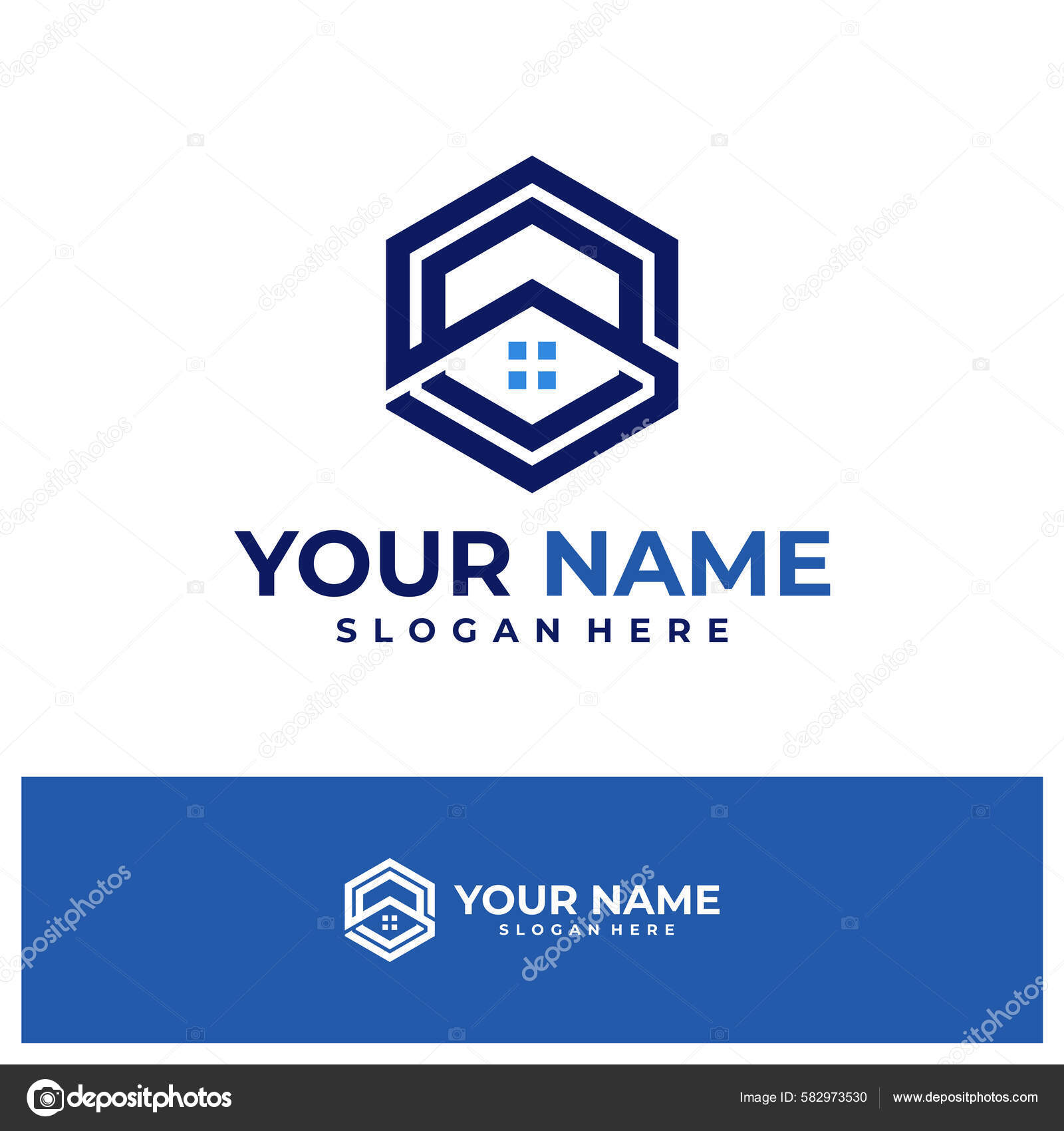 Letter House Logo Design Template House Logo Concept Vector Creative ...