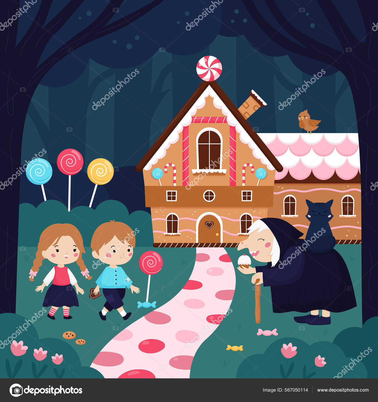 Dibujos Animados De Hansel Y Gretel HANSEL Y GRETEL Cuento Ilustrado