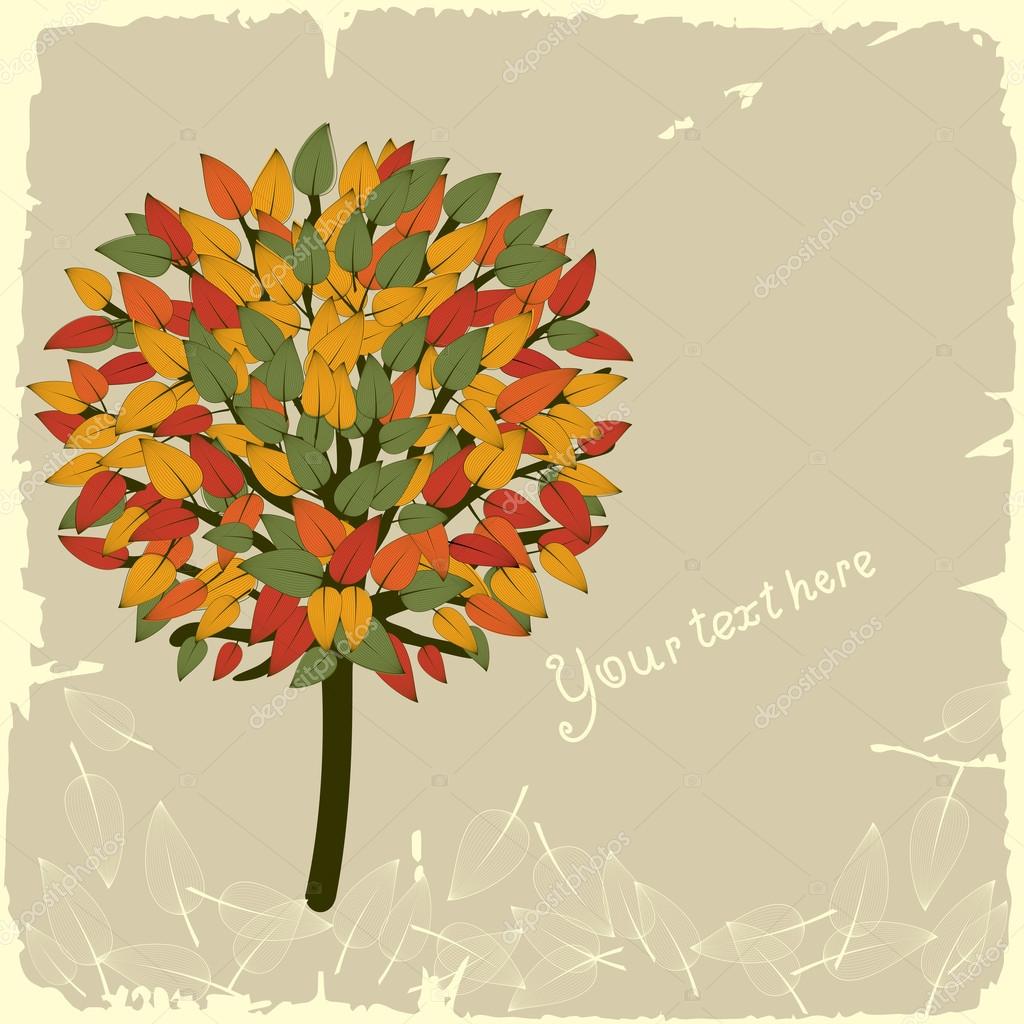Abstract autumn tree Stock Vector by ©PGMart 32057783 Abstract autumn tree Stock Vector by ©PGMart 32057783