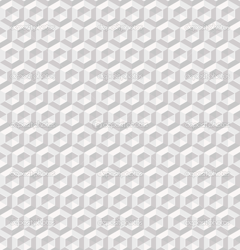 White texture, honeycomb, geometric seamless pattern. Stock Vector ...