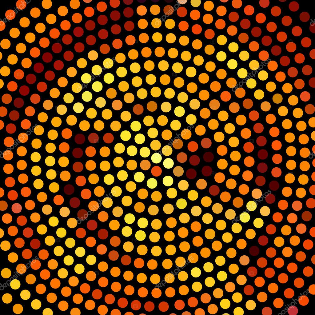 Abstract background with led lights in circle — Stock Vector © PGMart ...