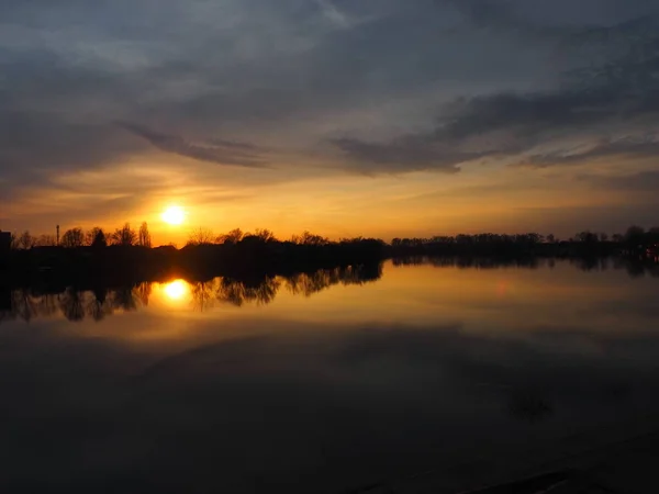 Dawn over river Stock Photos, Royalty Free Dawn over river Images ...