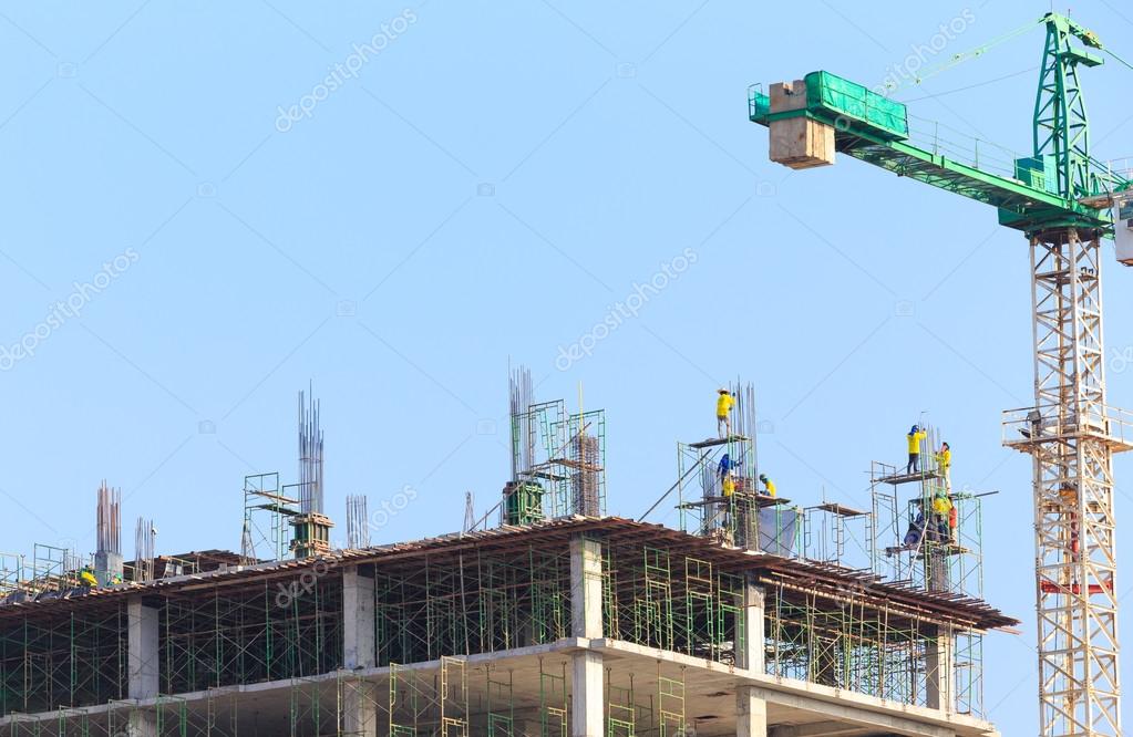 Construction site — Stock Photo © wittybear #39594117