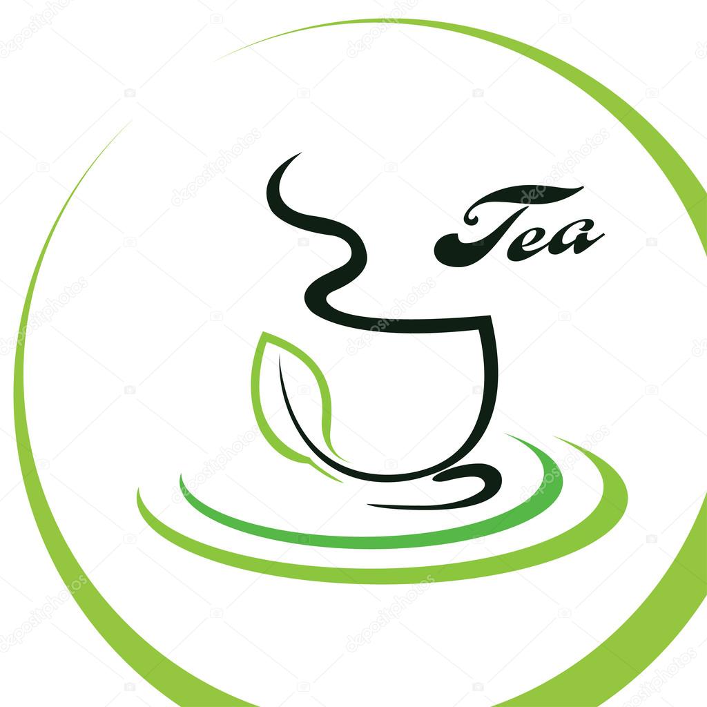 Stylized a cup of tea Stock Vector by ©nesibeseyman 43442297