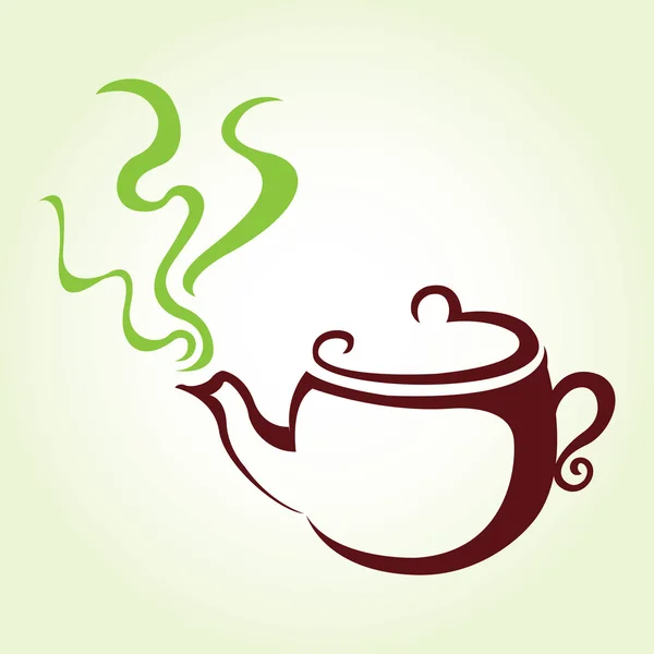 Stylized a cup of tea Stock Vector by ©nesibeseyman 43442297