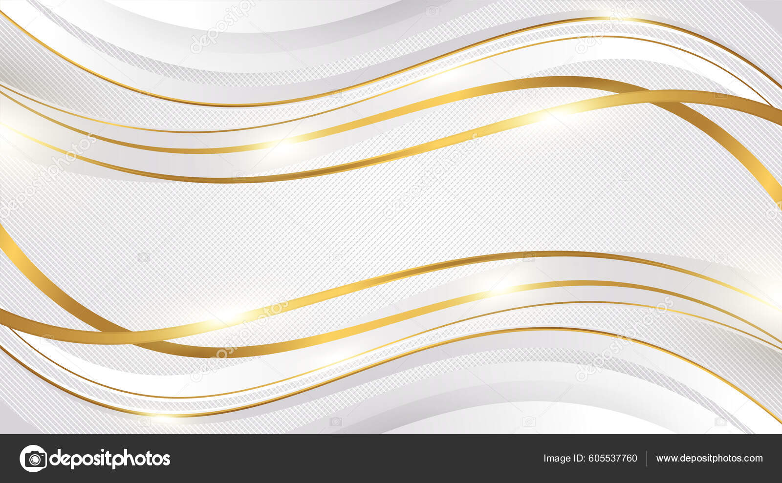 Abstract Luxury White Gold Background With Luxury Polygonal Pattern ...