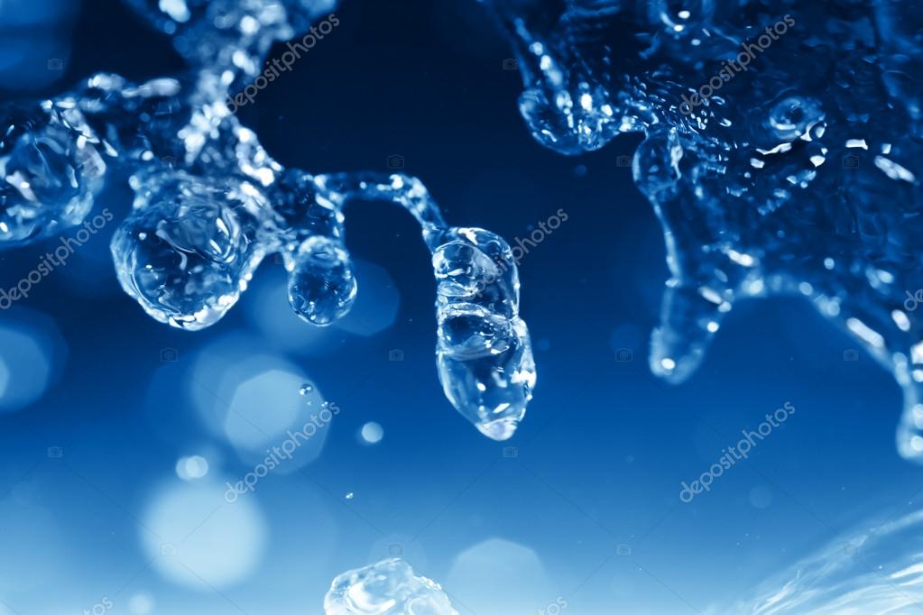 Splash of water captured at high shutter speed Stock Photo by ©logoboom ...