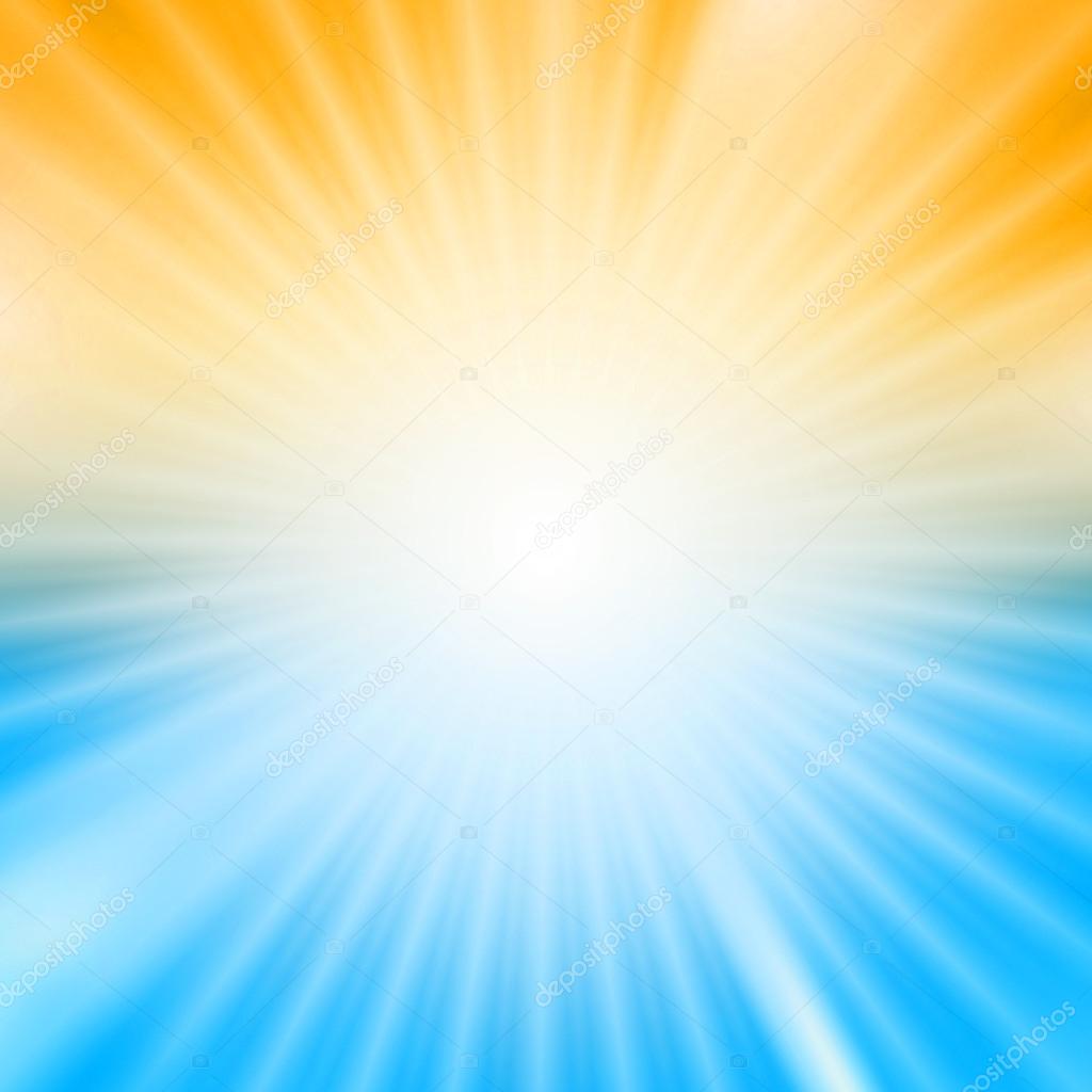 Light burst over yellow and blue background Stock Photo by ©logoboom ...