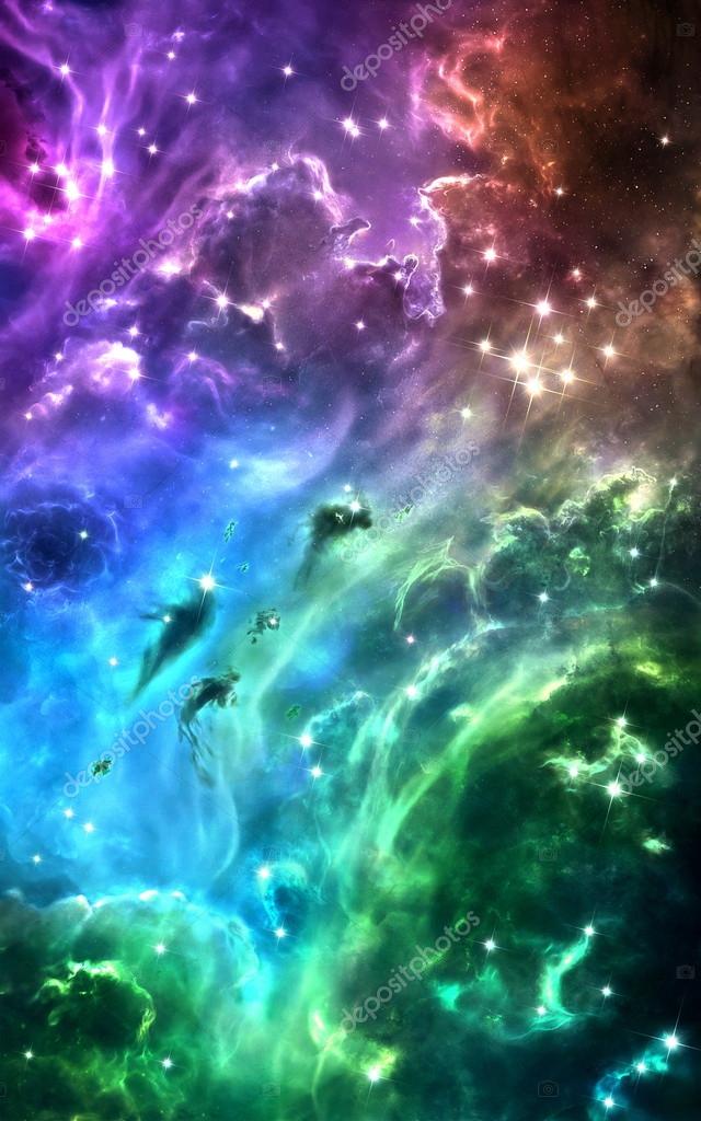 Rainbow Nebula Wallpaper