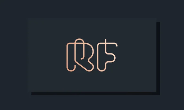 Logo rf Vektor Stok, Ilustrasi Logo rf Bebas Royalti | Depositphotos