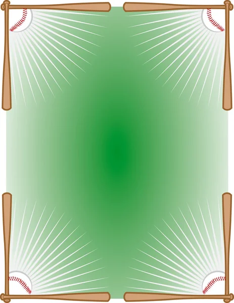 Baseball border imágenes de stock de arte vectorial | Depositphotos