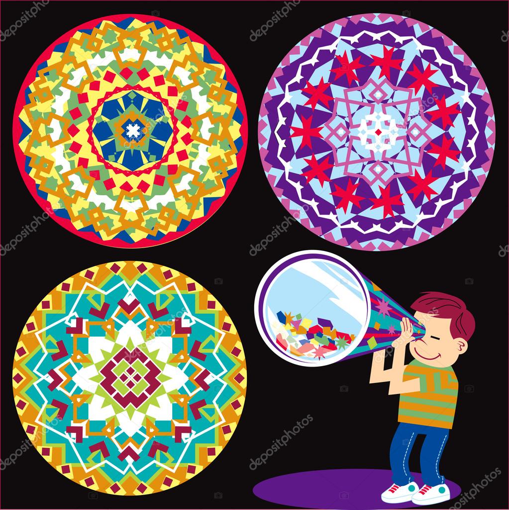 Kaleidoscope Pattern Clipart