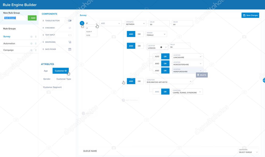 Rule engine builder, rule engine GUI design. It can be used to build ... Rule engine builder, rule engine GUI design. It can be used to build ...