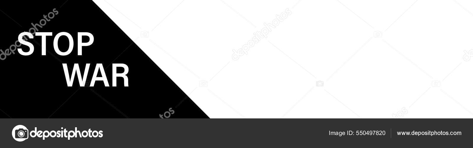 Hentikan Perang Teks Banner Atau Latar Belakang Protes Internasional ...