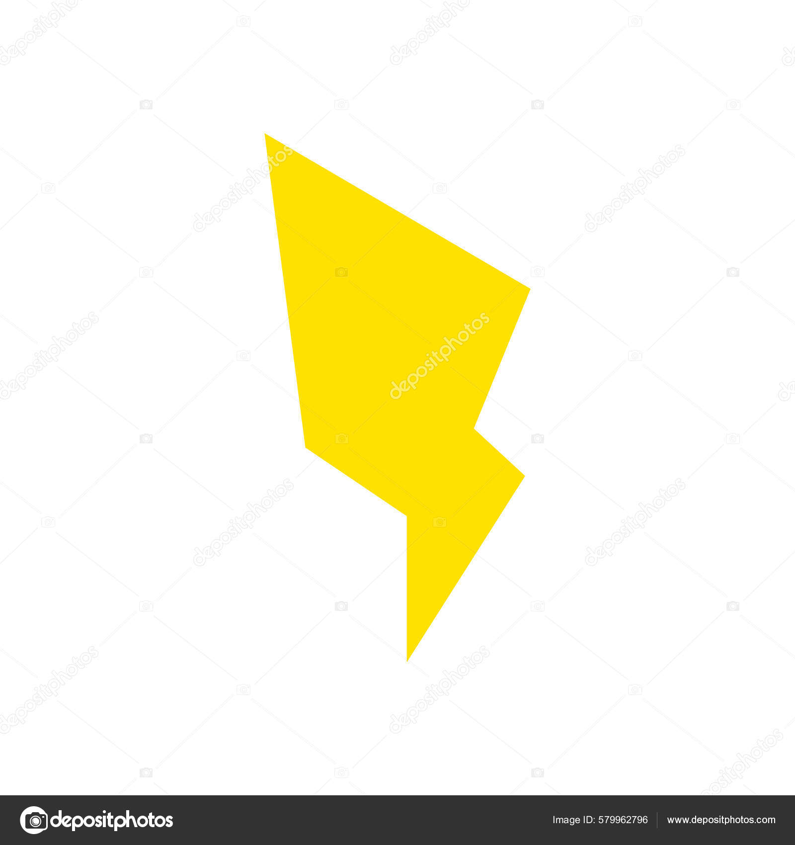 Lightning Bolt Lightning Flash Icon Modern Vector Illustration Isolated ...