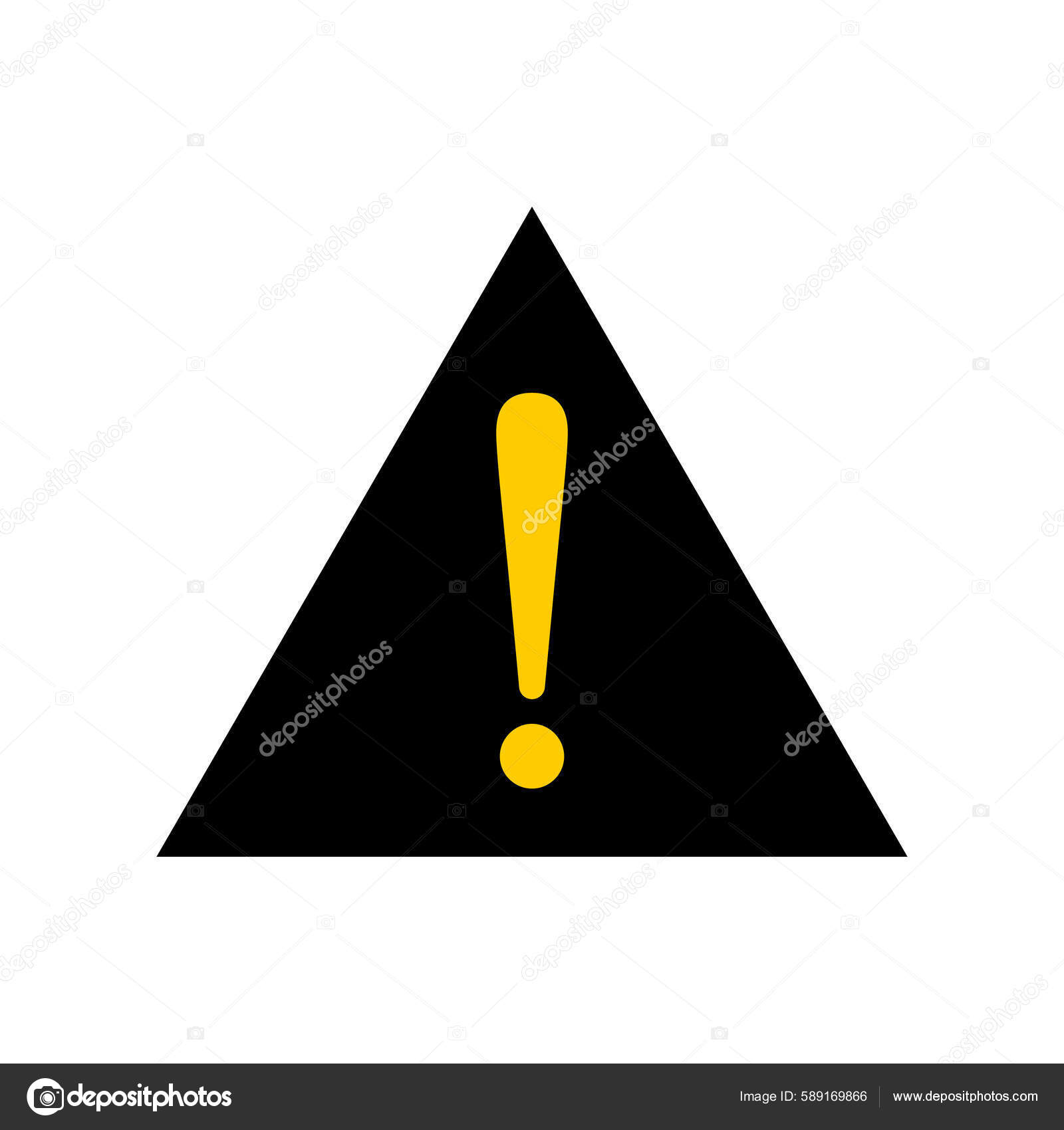 Amarillo Símbolo Advertencia Urgente Alerta Seguridad Precaución Signo ...