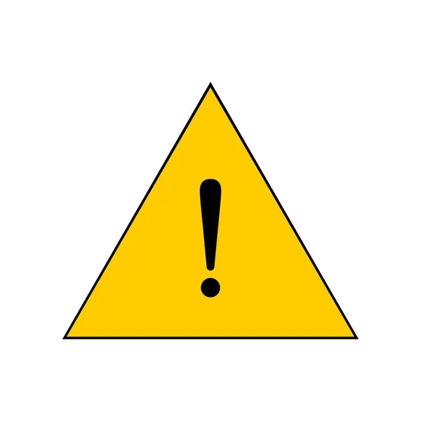 Yellow Urgent Warning Symbol Safety Alert Caution Exclamation Mark ...