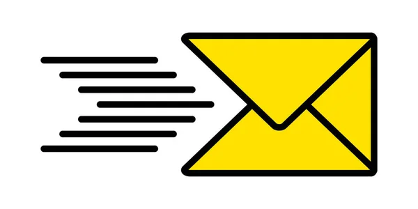 Message Icon Envelope Pictogram Illustration Vector Isolated White ...