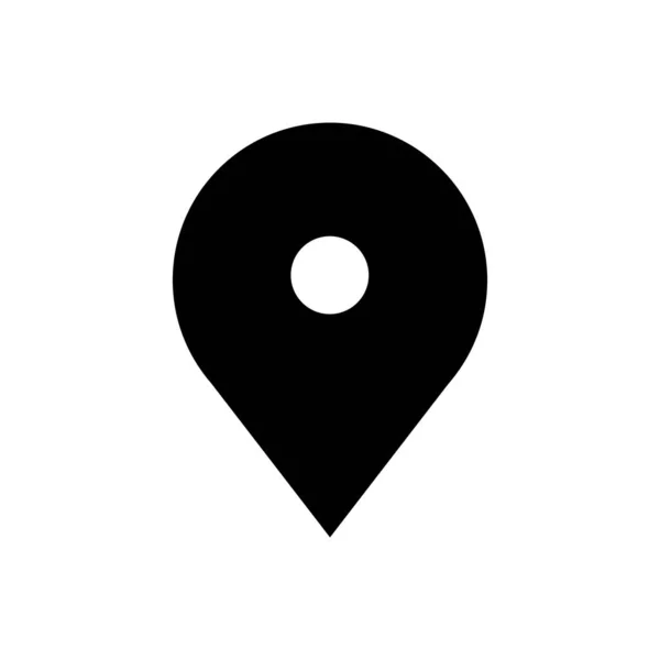 Map Pointer Icon Map Marker Vector Isolated White Background Stock Vector by ©Maximlacrimart ...