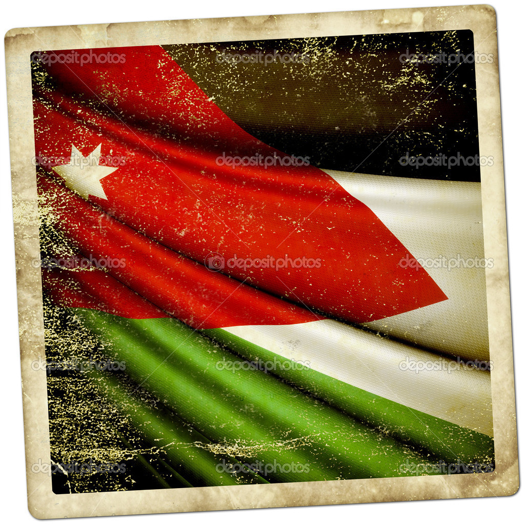 Flag of Jordan — Stock Photo © flogeljiri #42216509
