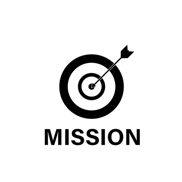 Target Icon Design, mission illustration - Stock Image - Everypixel