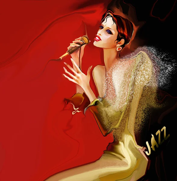 Jazz singer Stock Photos, Royalty Free Jazz singer Images | Depositphotos