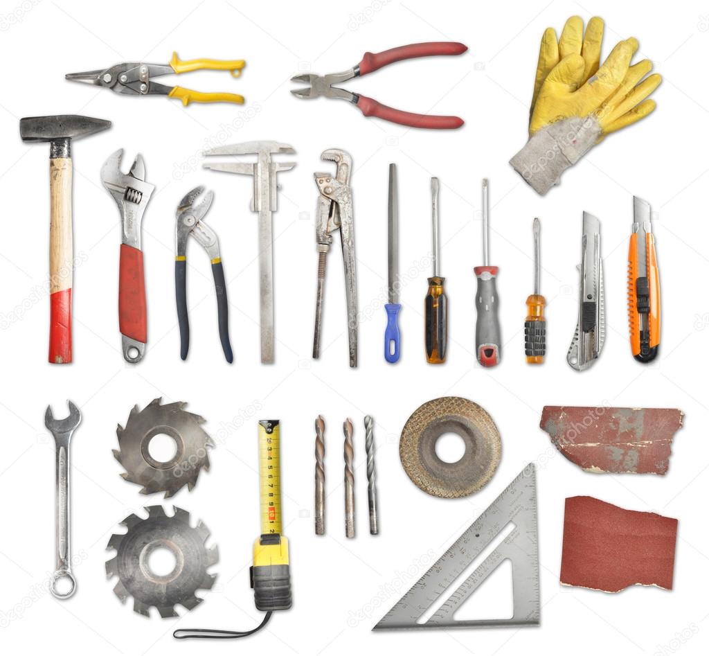 Set of tools Stock Photo by ©chones 32383255