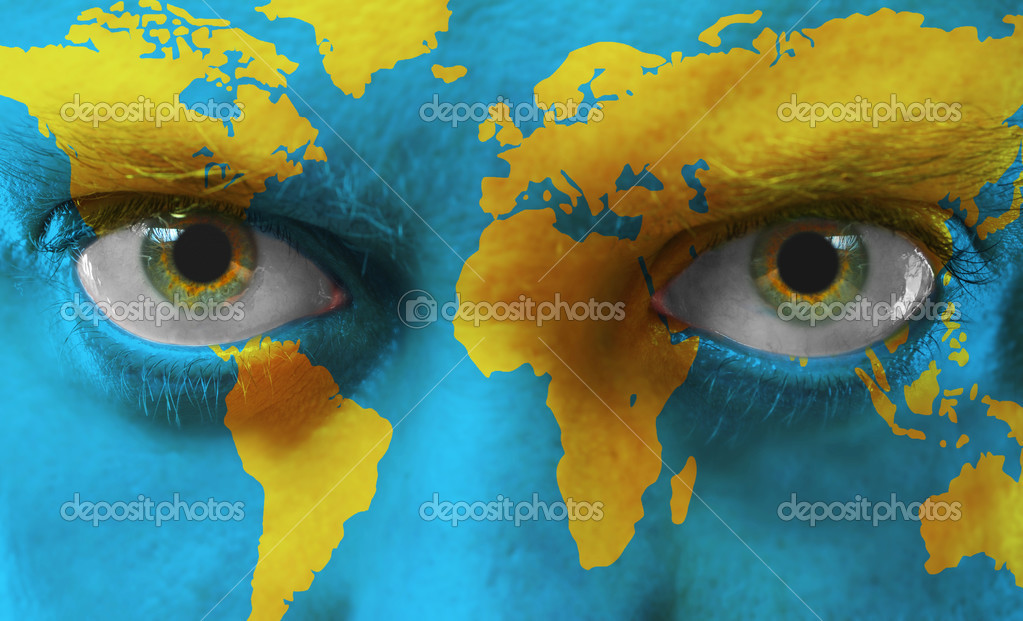 The face of the world — Stock Photo © chones #32387573