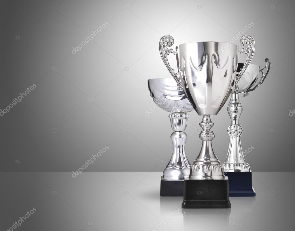 Silver trophies — Stock Photo © chones #37582619