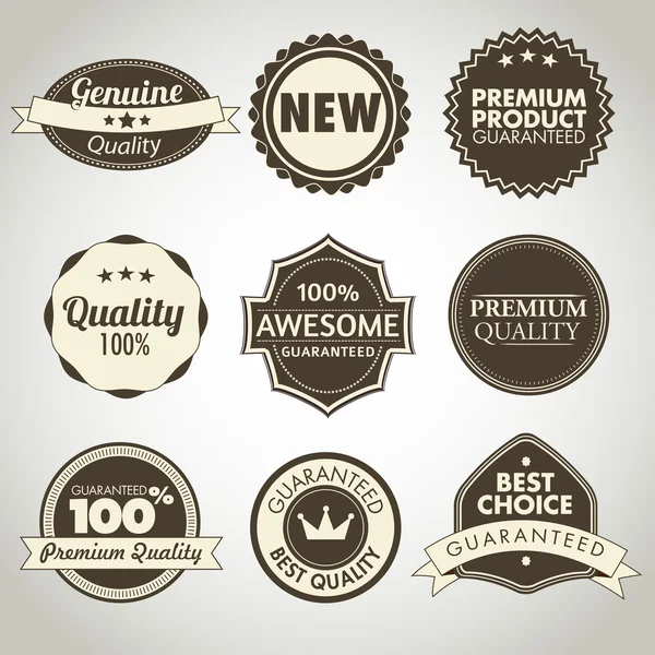 Set of vector badges Stock Vector Image by ©mrvvv #32976913