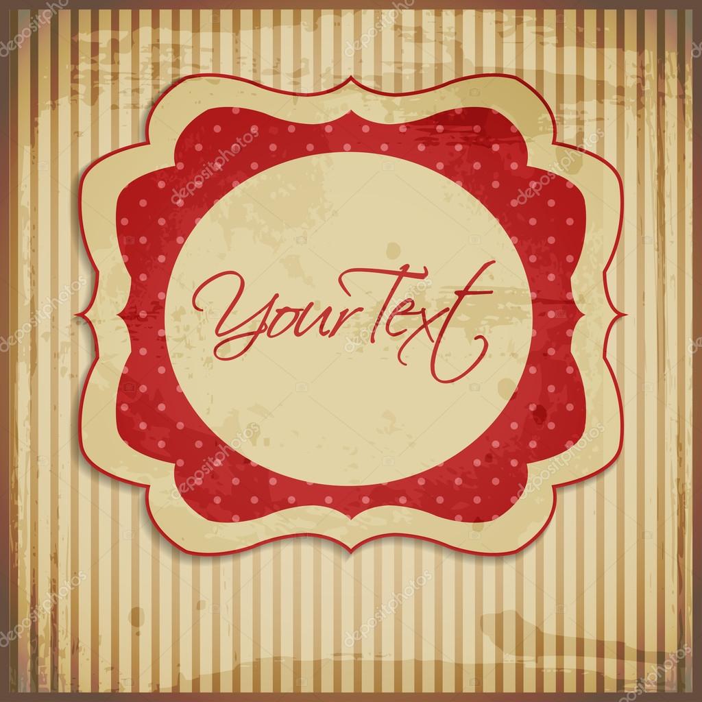 Vector greeting card Stock Vector by ©mrvvv 32979817