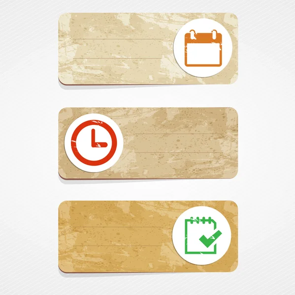 Time cards Vector Art Stock Images | Depositphotos