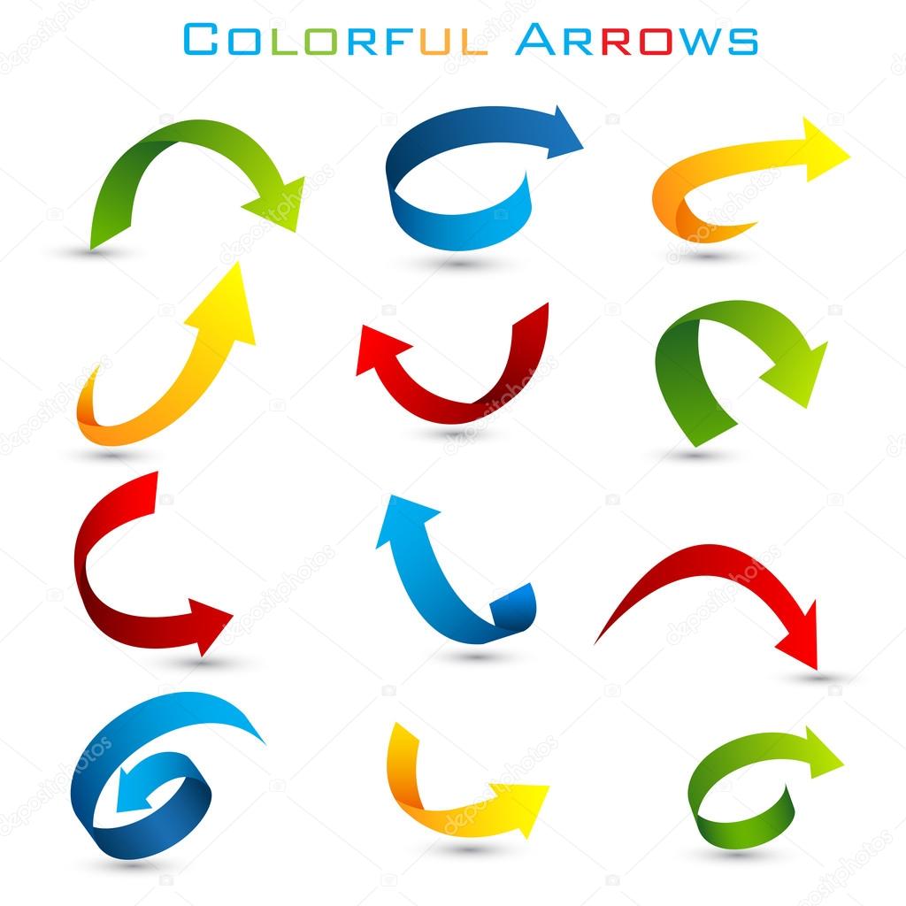 Colorful Arrow Stock Vector Image by ©snapgalleria #36318609
