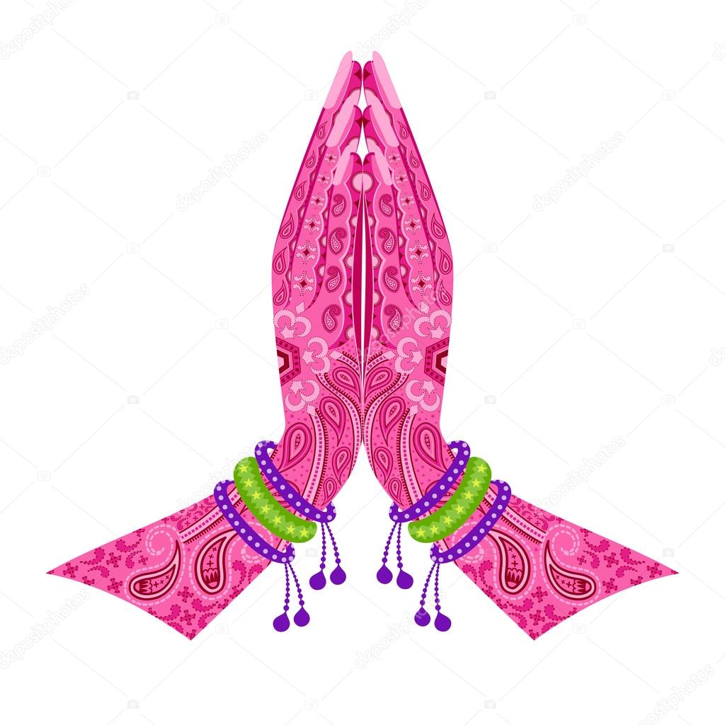 Namaste Welcome Sign