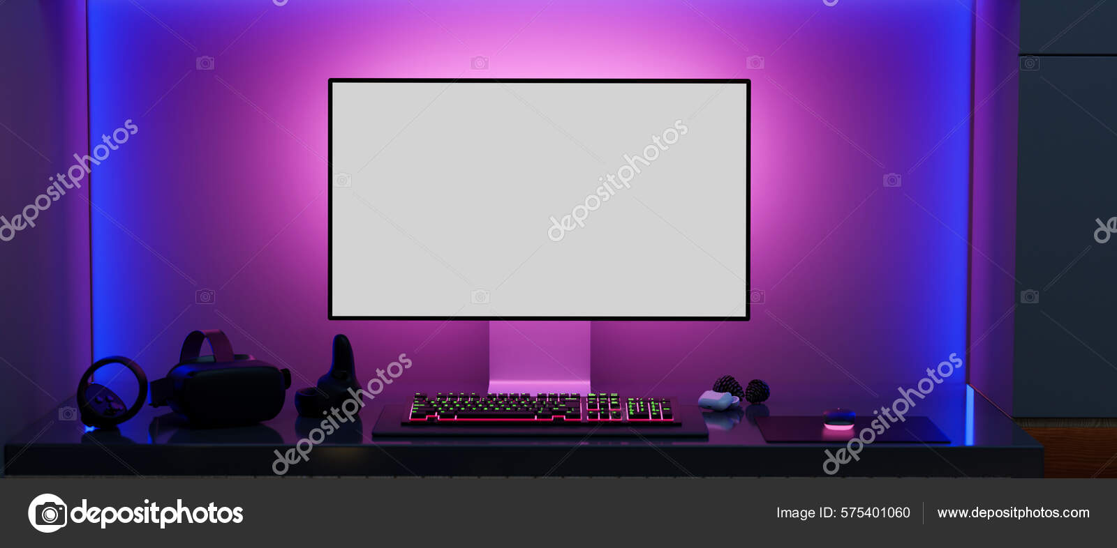 Modern Gaming Computer Desk