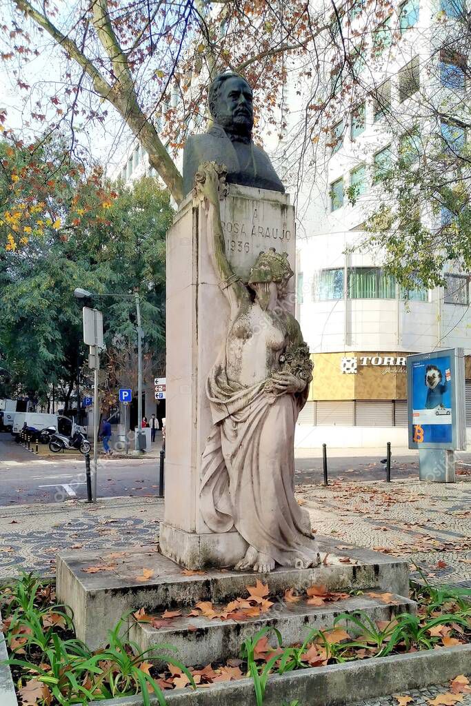 Monument to Jose Gregorio Rosa Araujo, 19th-century politician and ...