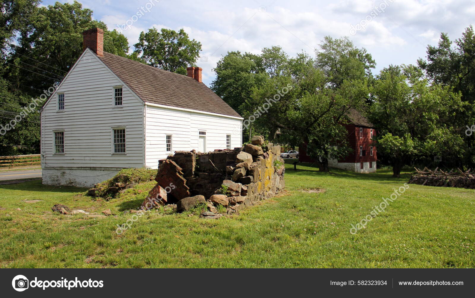 Boehm House Built 1750 Historic Richmond Town Collection Old Homes ...