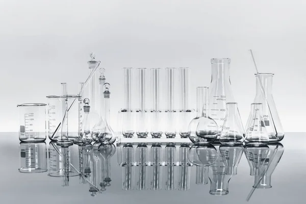 composition of varieties of laboratory glassware for scientific ...