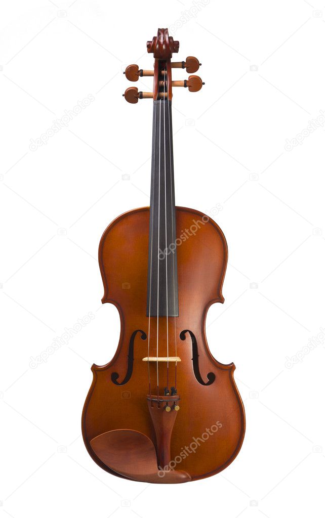 Classical shape wood vintage violin. — Stock Photo © somchaisom #33552471