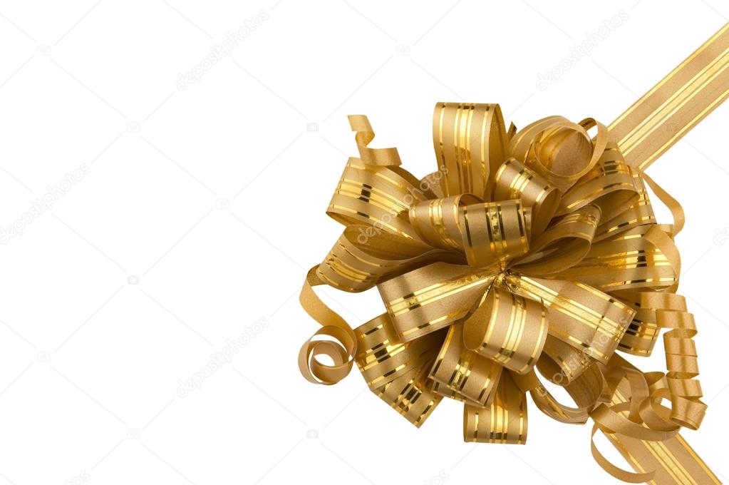 Golden bow Stock Photo by ©CatChat 32386721