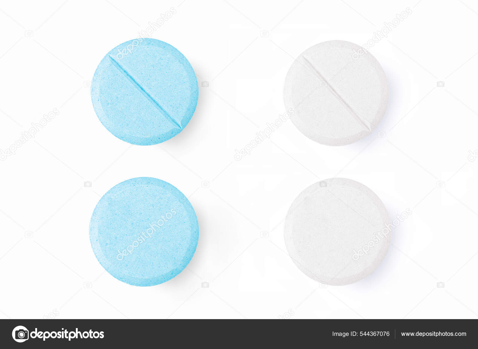 Round Medicine Tablets