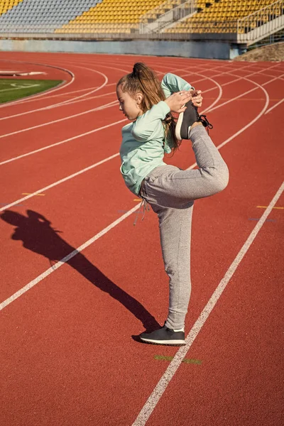 Tween gymnast stretching Stock Photos, Royalty Free Tween gymnast ...