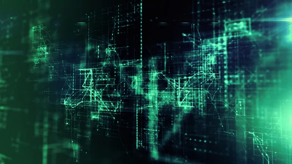 Global technological progress. Abstract backgrounds — Stock Photo ...