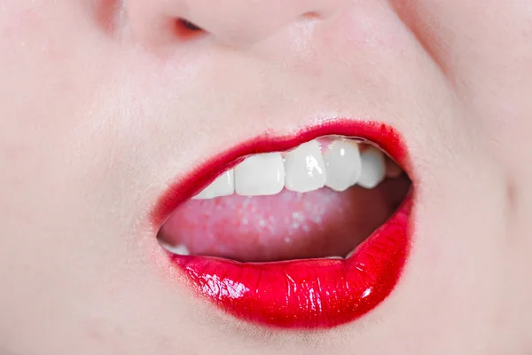 Woman mouth with teeth — Stock Photo © konstantin32 #2800193