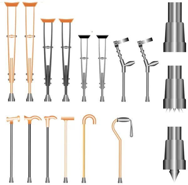 ᐈ Crutches stock illustrations, Royalty Free person with crutches ...